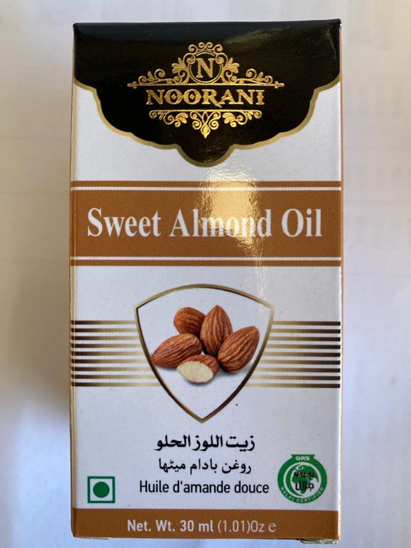 Buy Noorani Sweet Almond Oil 30ml from Online Grocery Shop, Australia